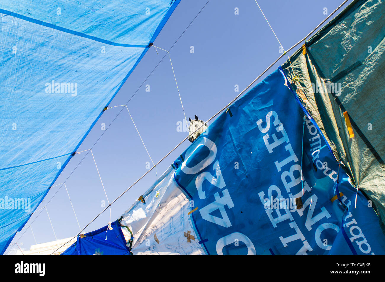Spain 15m protest puerta sol hi-res stock photography and images - Alamy