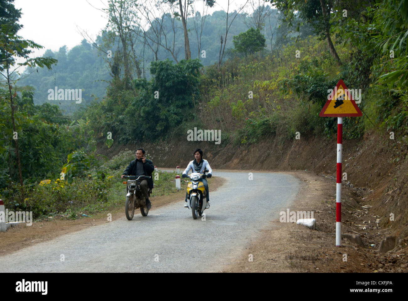 Vietnam country road hi-res stock photography and images - Alamy