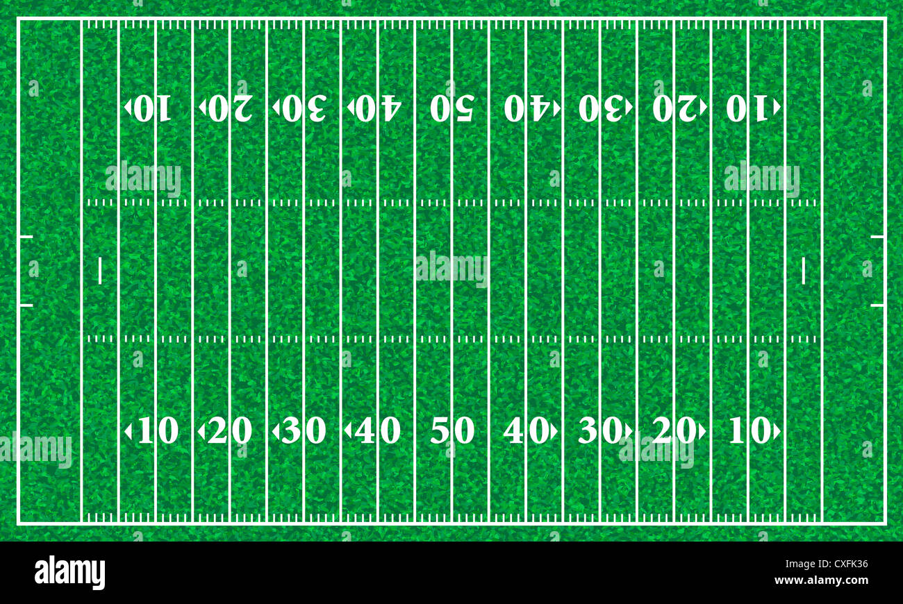 American football field with grass texture Stock Photo - Alamy