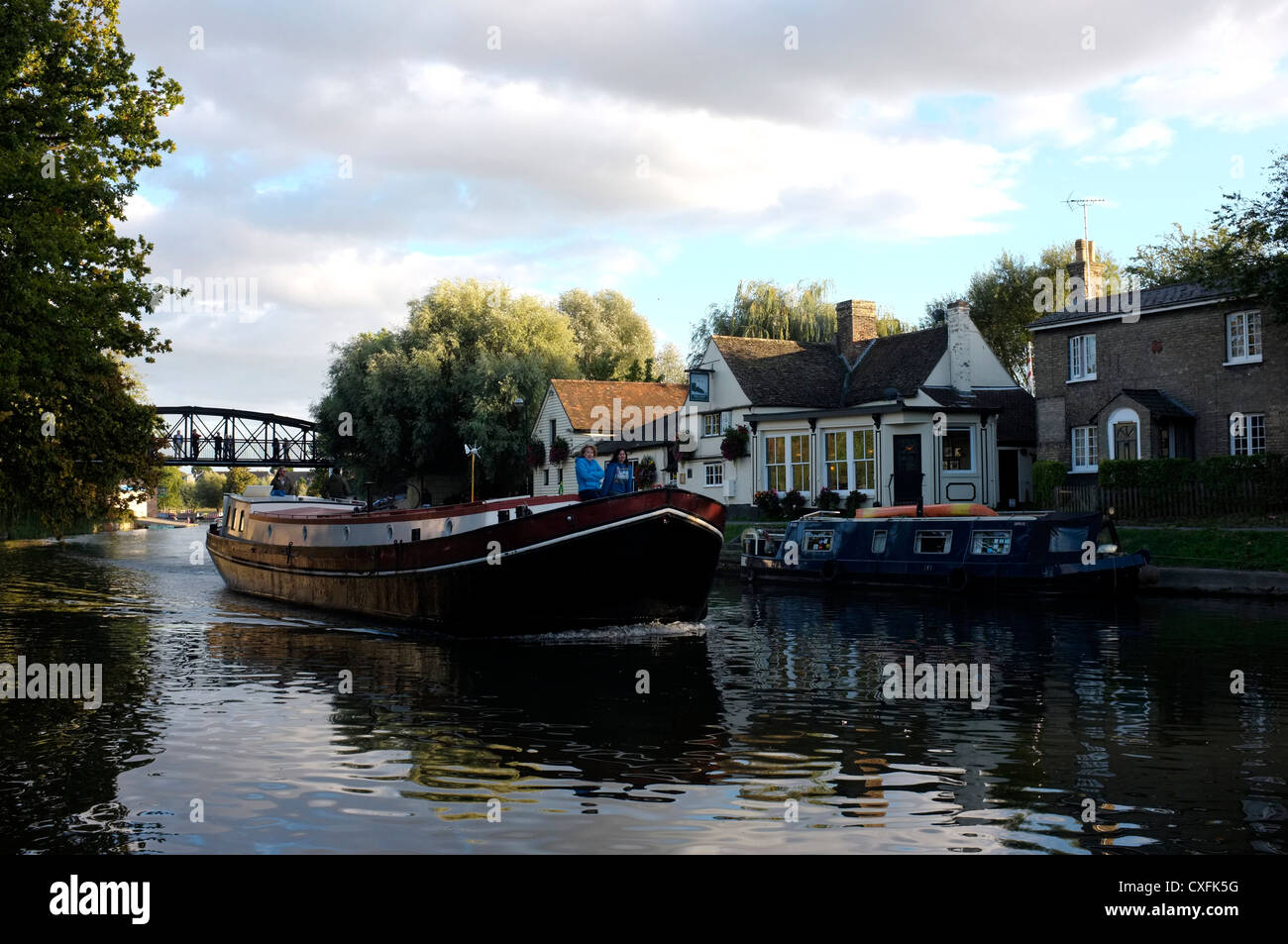 river cam in university city of cambridge uk 2012 Stock Photo - Alamy