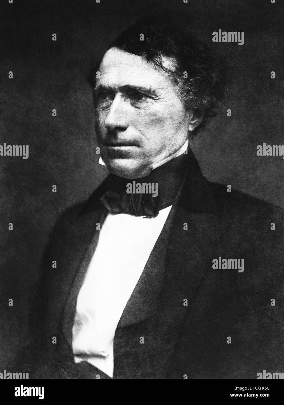 Vintage portrait photo of Franklin Pierce Stock Photo - Alamy