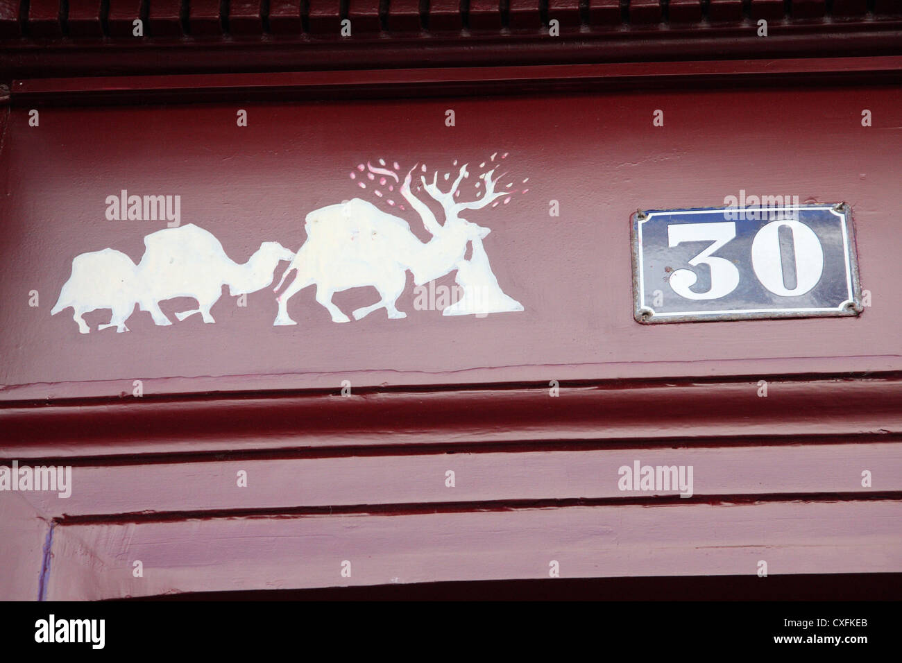 Number 30 graffiti hi-res stock photography and images - Alamy