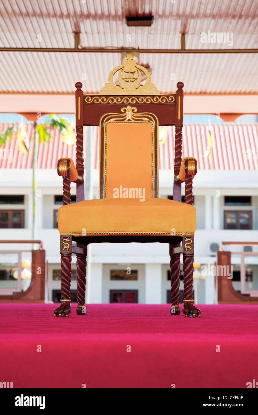 Chair from Sultan Hassanal Bolkiah for his birthday Stock Photo - Alamy