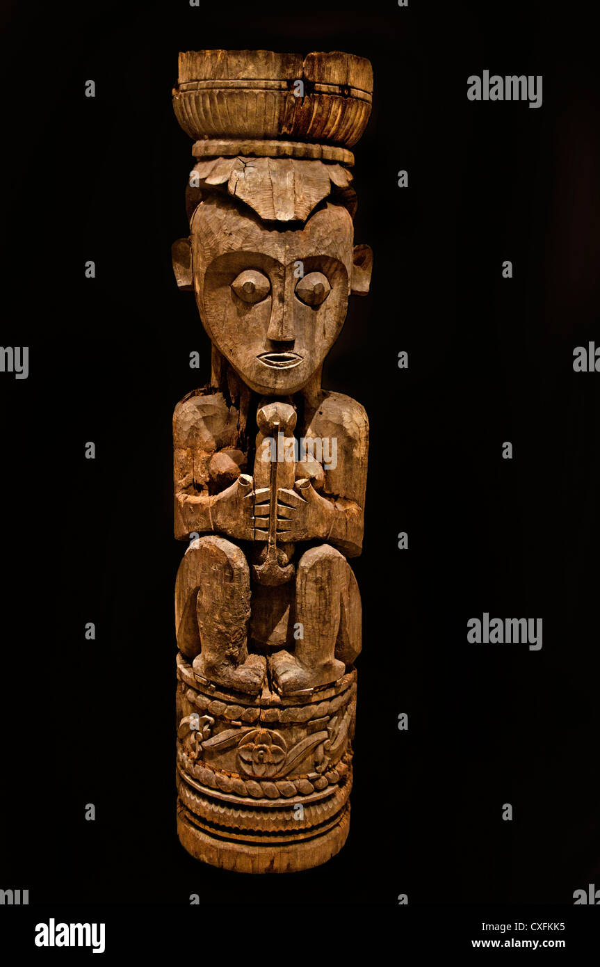 Figure Hampatong late 19th century Indonesia Borneo Culture Ngadju or ...