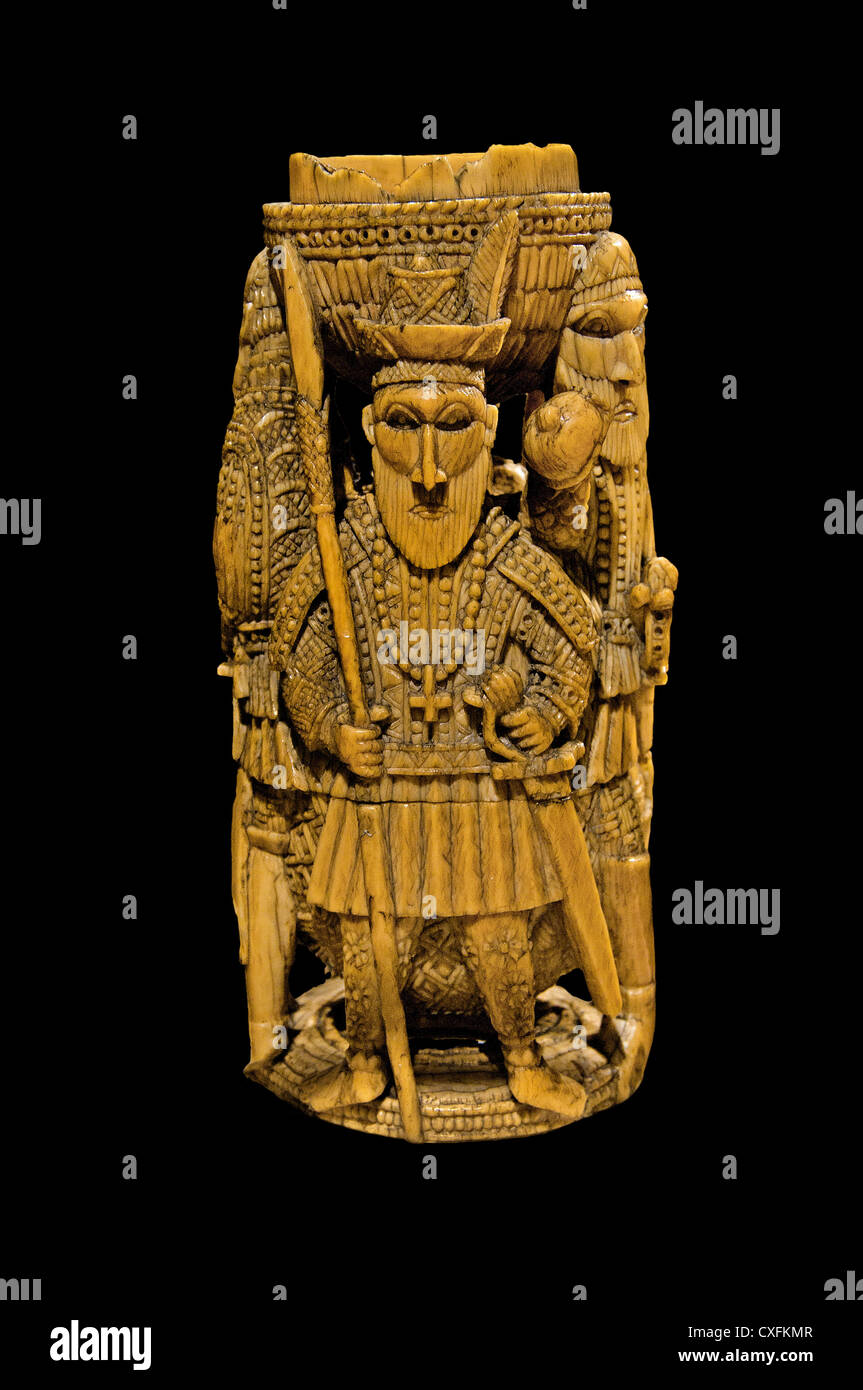 Saltcellar Portuguese Figures15th–16th century Nigeria Edo ( Bini ...