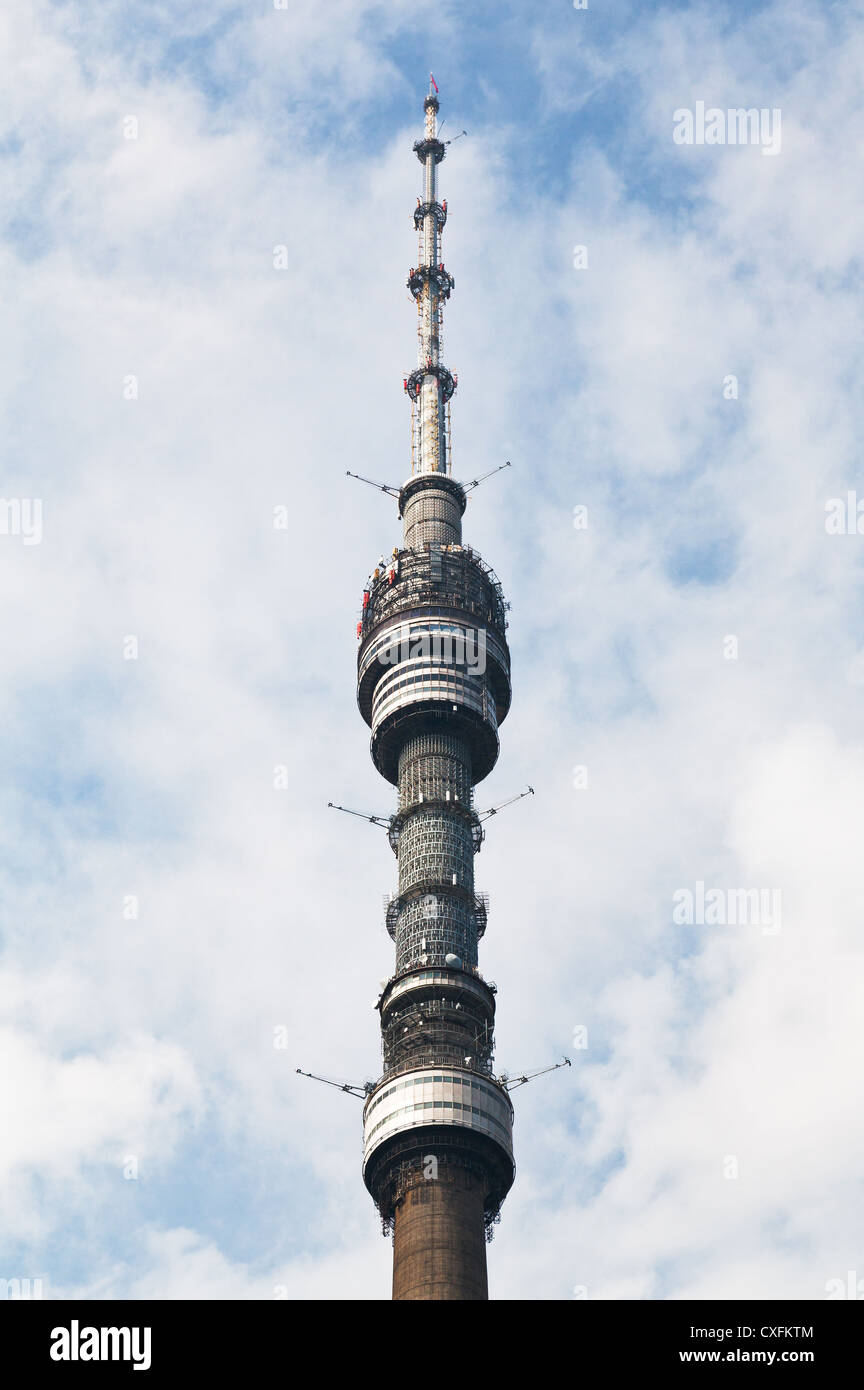 Ostankino tv and radio tower moscow hi-res stock photography and images ...