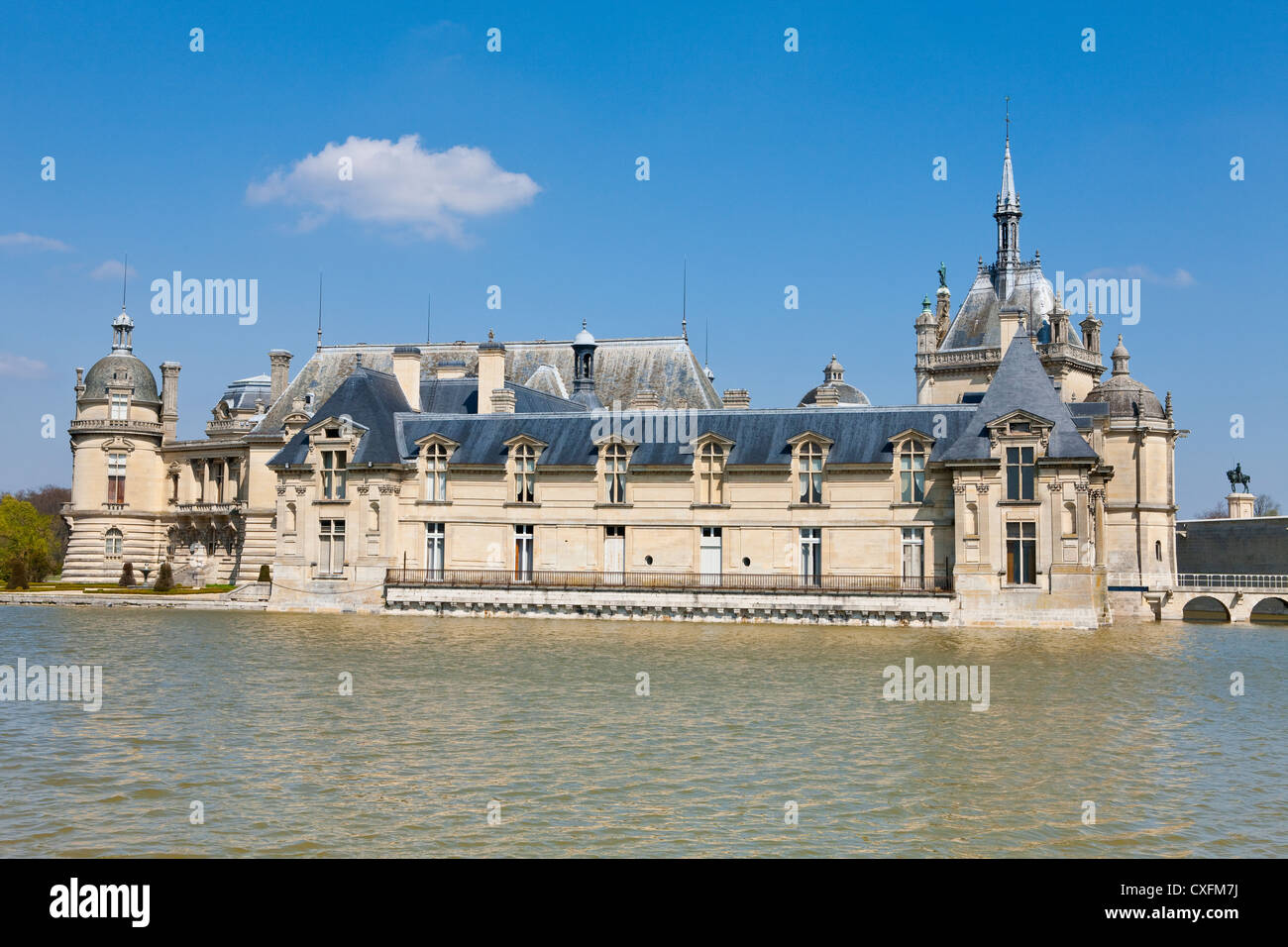 The Château de Chantilly in France Stock Photo - Alamy