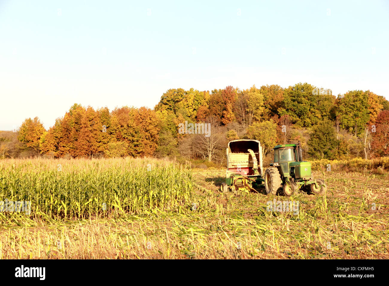 Corn picker hi-res stock photography and images - Alamy