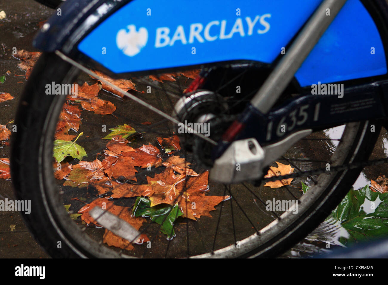 Boris Bike Bikes Scheme Central London High Resolution Stock ...