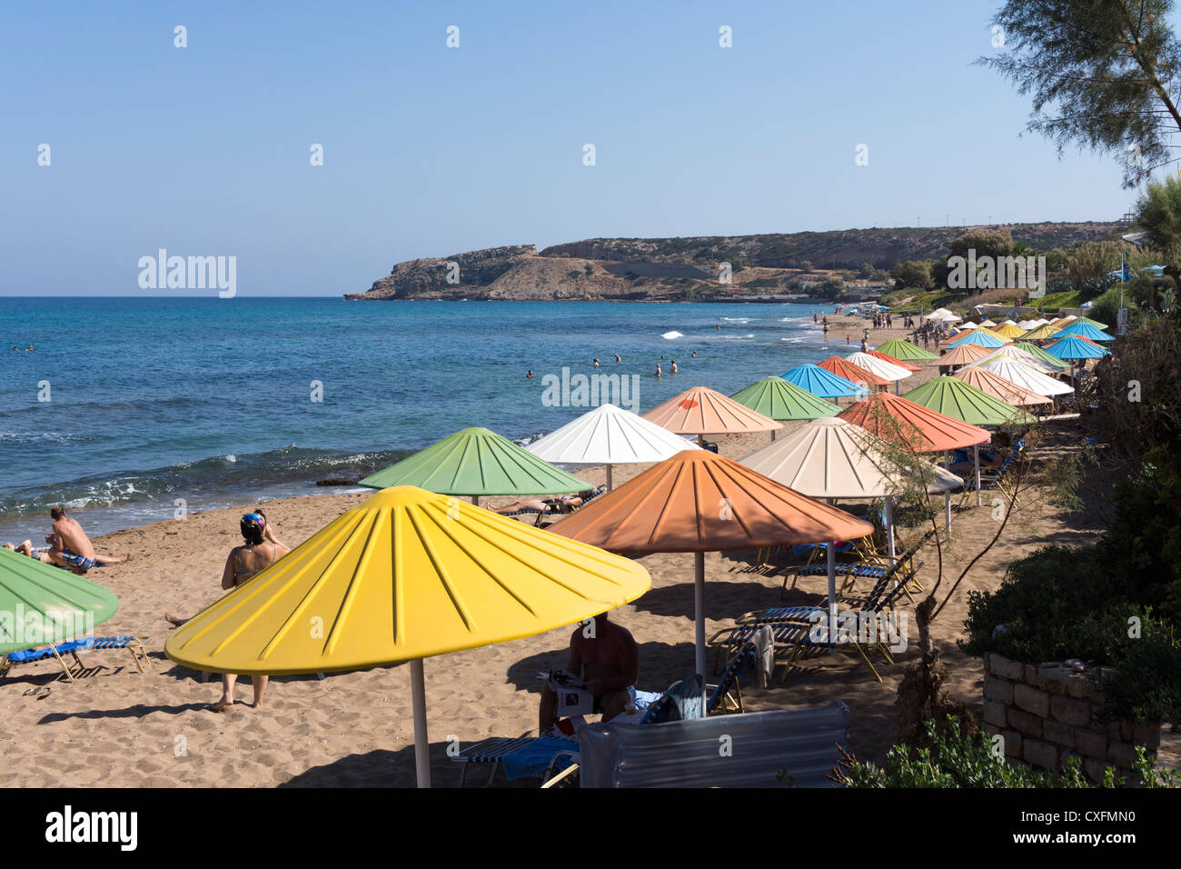 Colorful sandy beach hi-res stock photography and images - Alamy