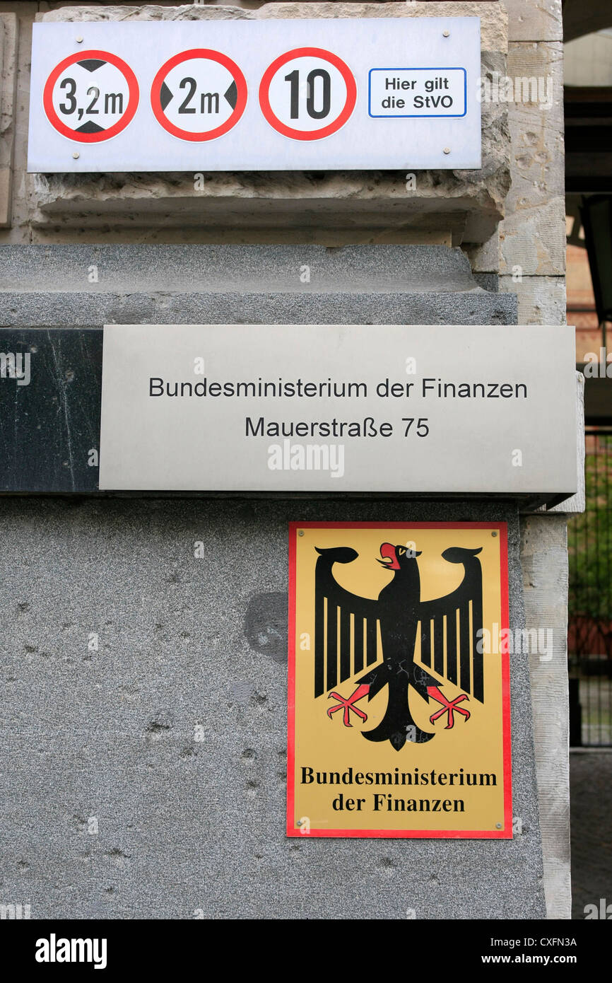 Ministry finance sign in hi-res stock photography and images - Alamy