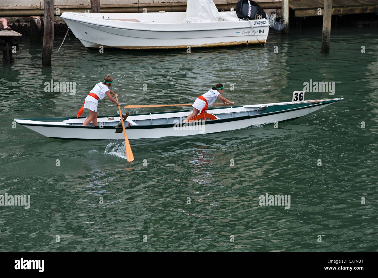 Venetian boat hi-res stock photography and images - Alamy