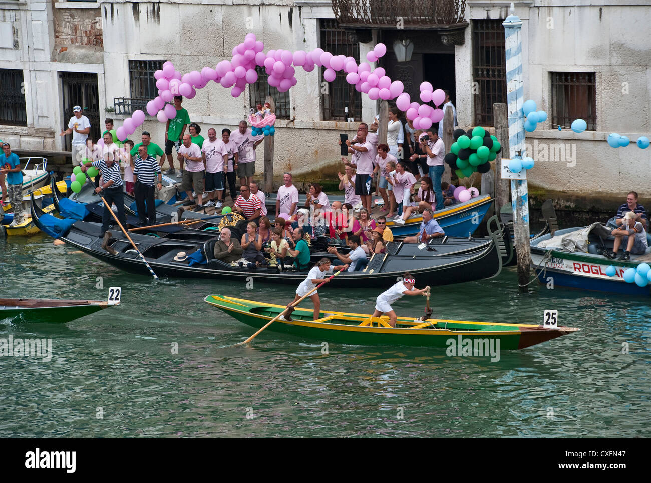 Venetian boat hi-res stock photography and images - Alamy