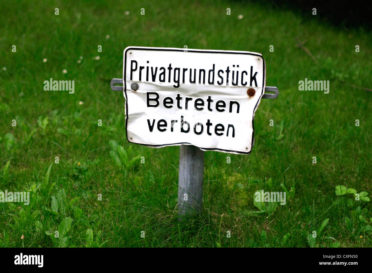 Halt german stop sign hi-res stock photography and images - Alamy
