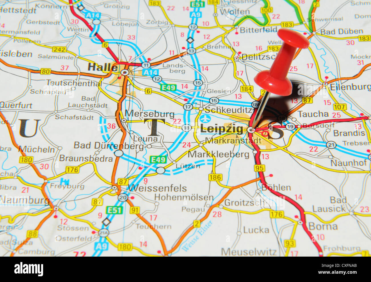 Big cities maps hi-res stock photography and images - Alamy