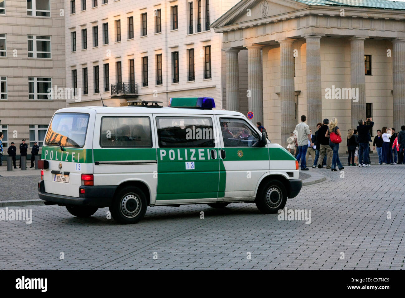 Berlin Police Car Van Polizei High Resolution Stock Photography and ...