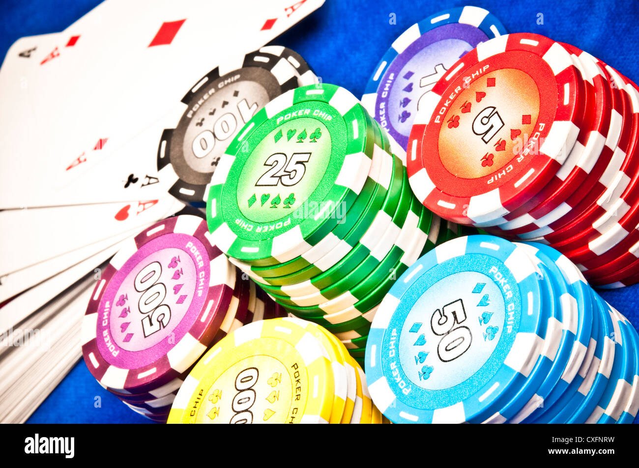 Poker cards hi-res stock photography and images - Alamy