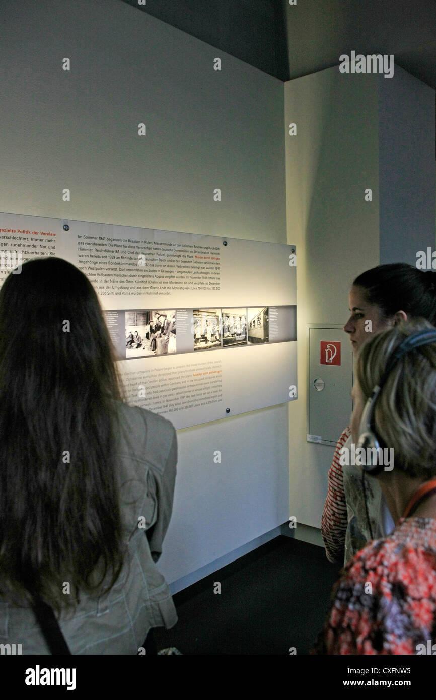 Young people read of what happened to Jews in Europe between 1933 and ...