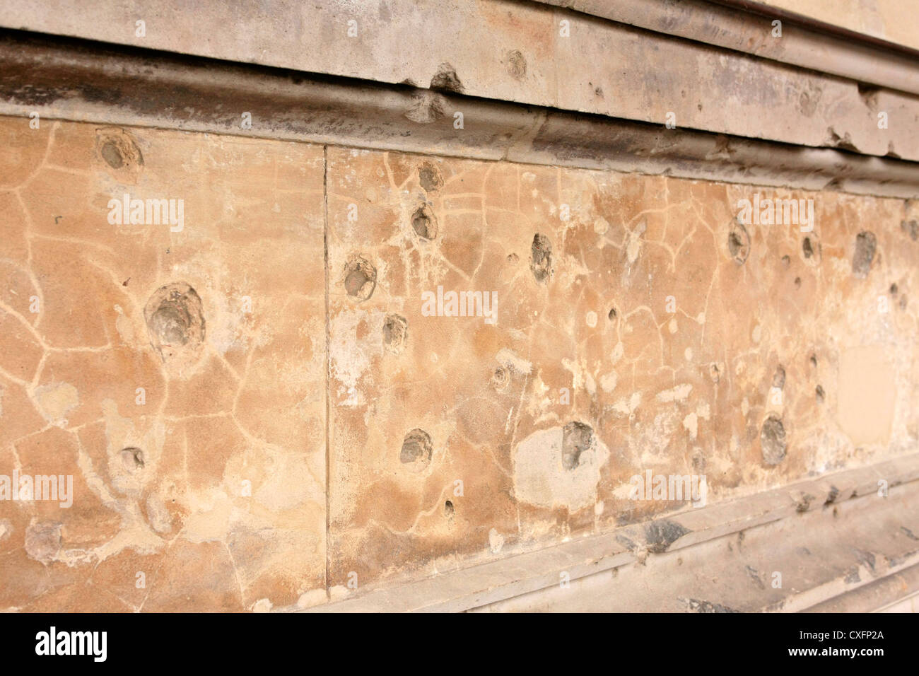 Bullet scars hi-res stock photography and images - Alamy