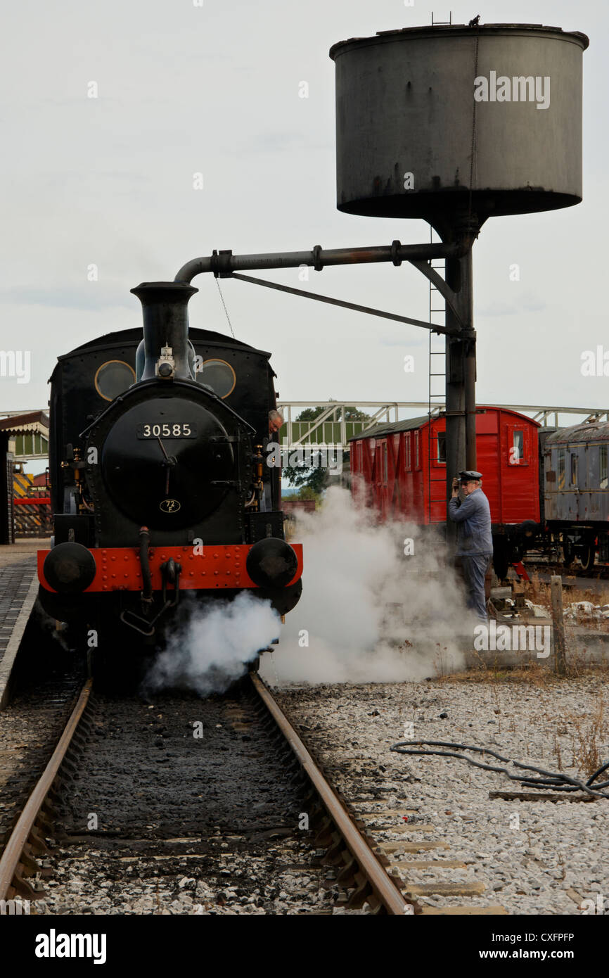 Pannier tank steam locomotive hi-res stock photography and images - Alamy