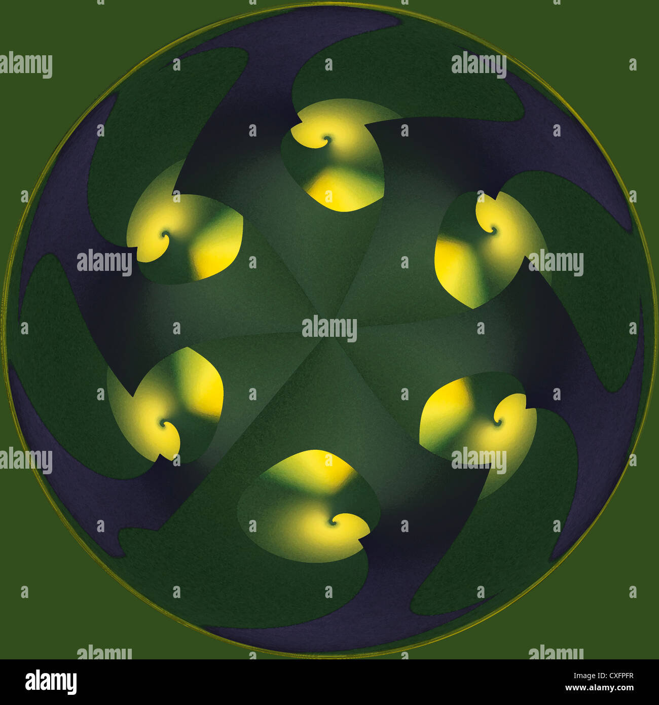 Geometric Design (digital effect Stock Photo - Alamy