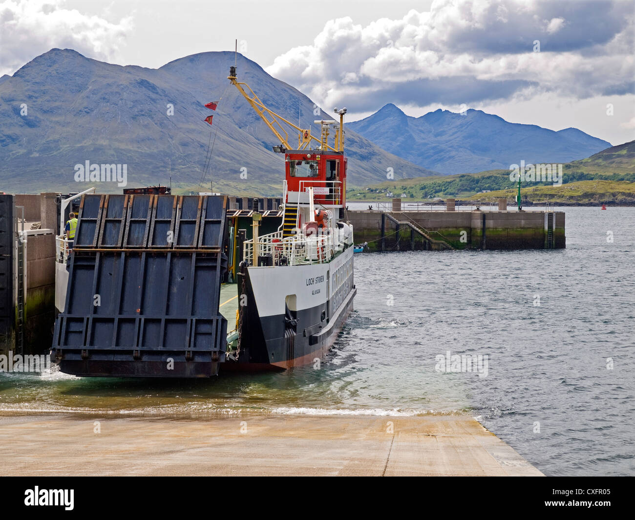 The Raasay ferry, Scotland Stock Photo - Alamy
