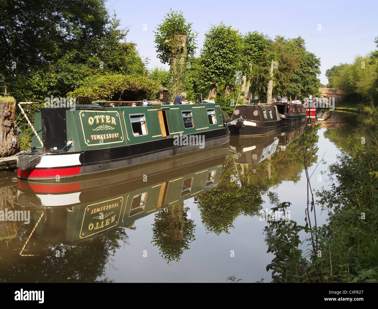the worcester and birmingham canal stoke prior worcestershire Stock ...