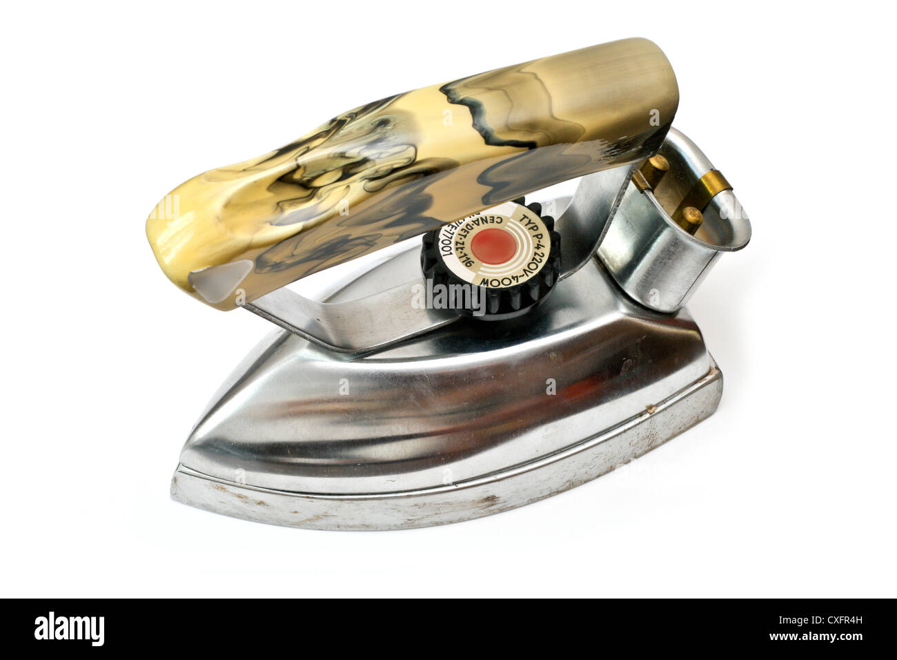 Old electric iron Cut Out Stock Images & Pictures - Alamy