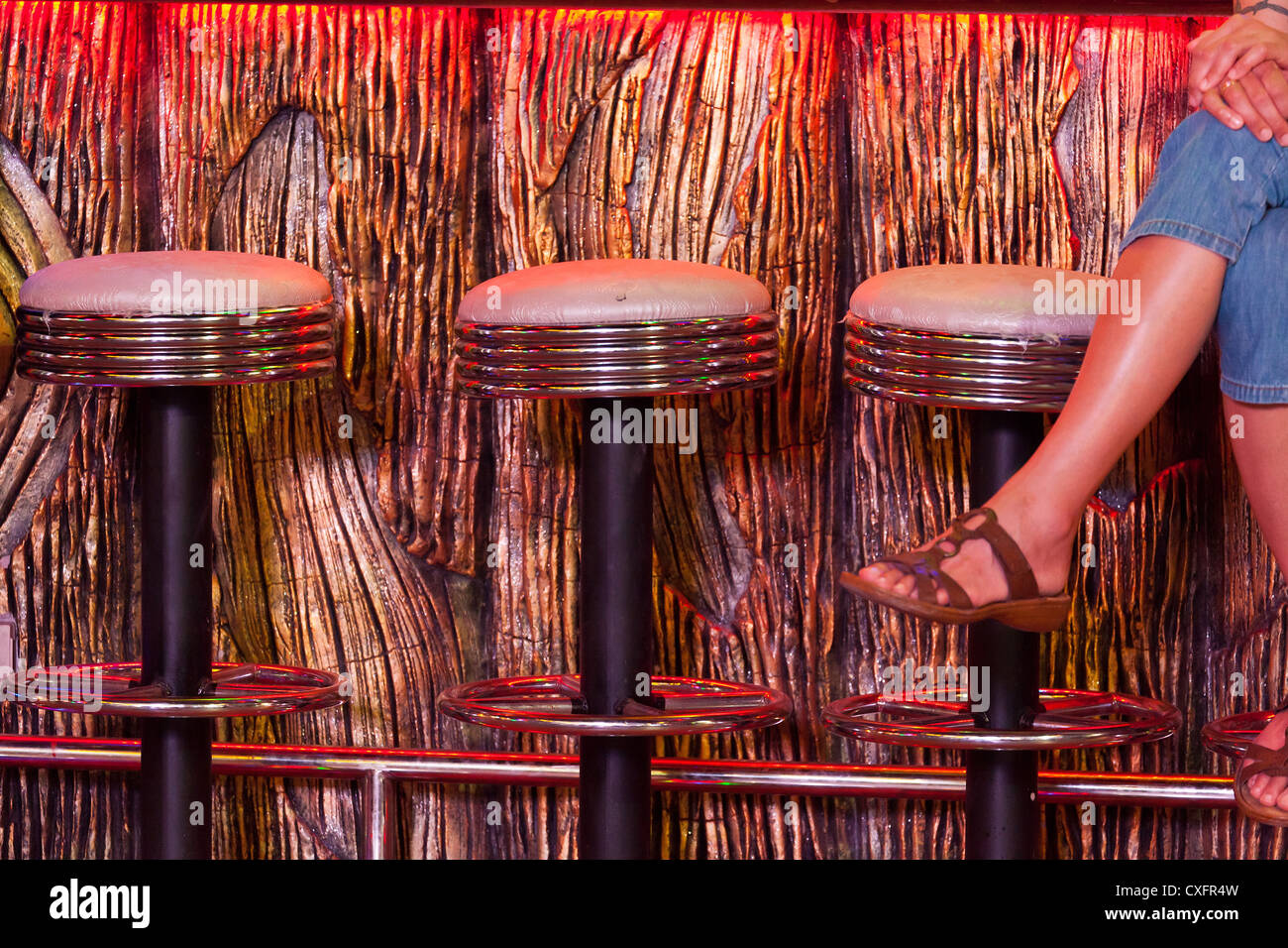 Foot stools hi-res stock photography and images - Alamy