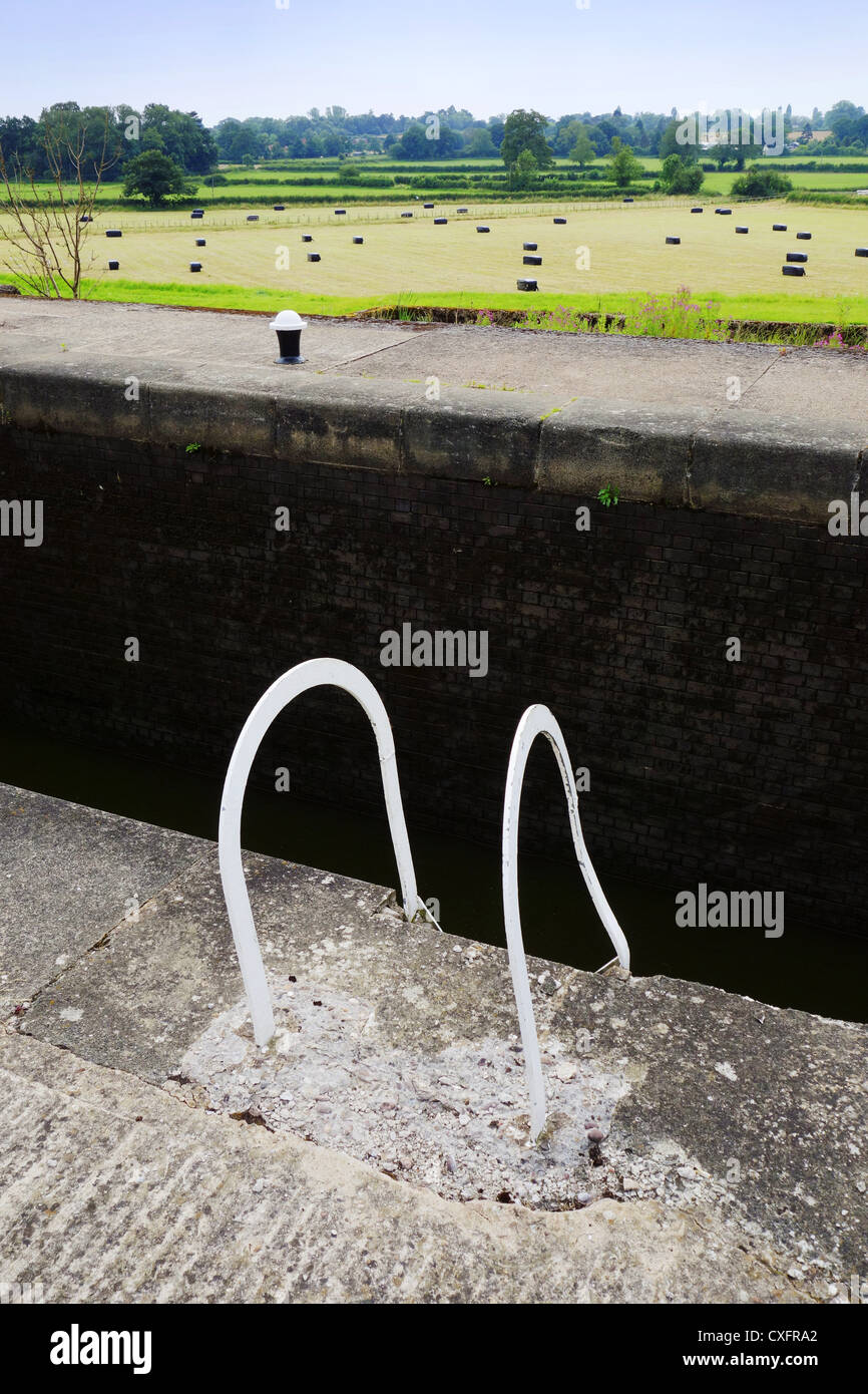 Knowle locks on the grand union canal warwickshire midlands england uk ...