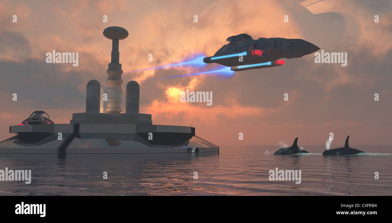 Earth has a colony on this water planet which is one of one of the ...