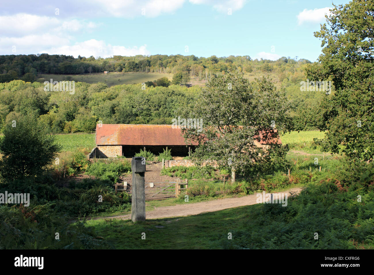 Samuel Wilberforce memorial near Abinger Hammer, Surrey, England UK ...