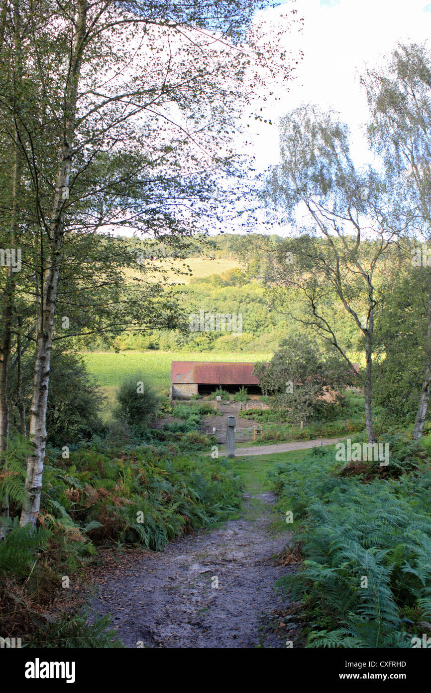 Samuel Wilberforce memorial near Abinger Hammer, Surrey, England UK ...
