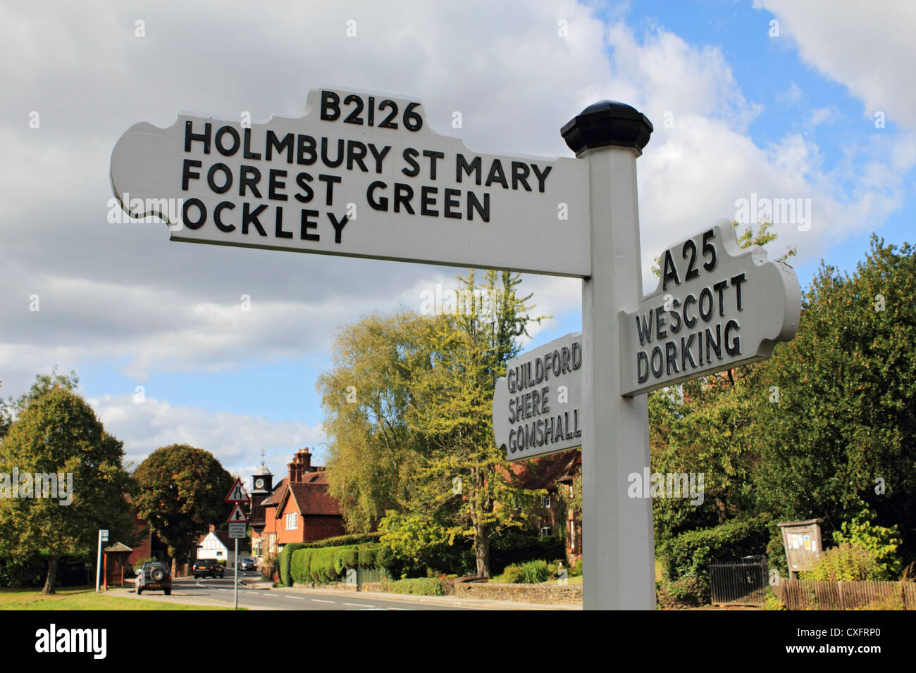 Dorking sign hi-res stock photography and images - Alamy