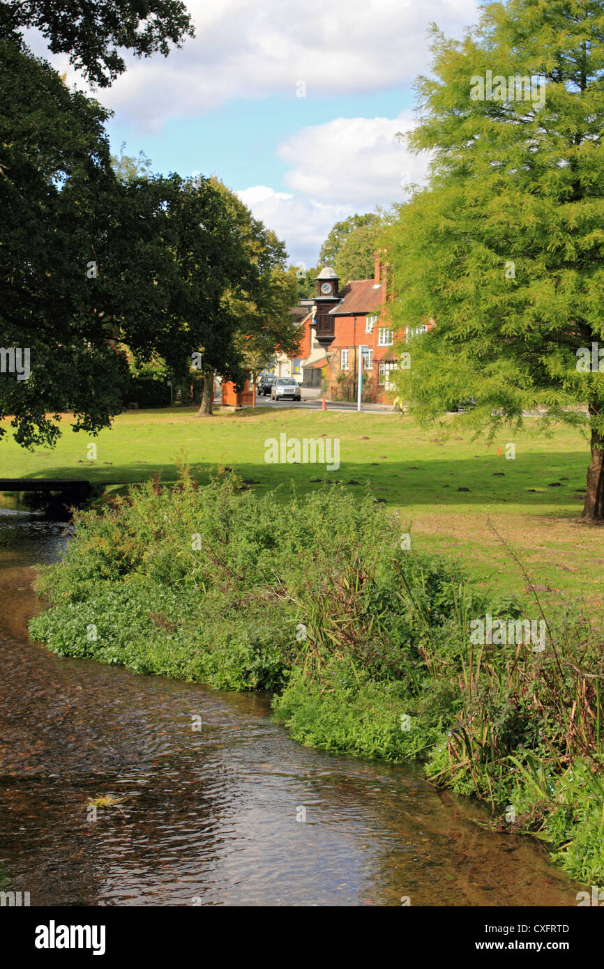 Abinger Hammer near Dorking Surrey England UK Stock Photo - Alamy