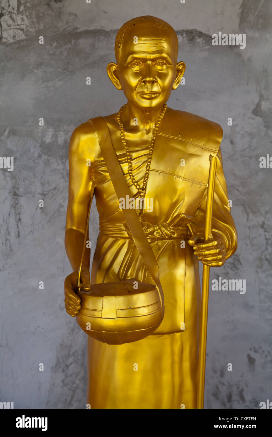 Golden Statue at the Temple of the Big Buddha on Phuket Stock Photo - Alamy