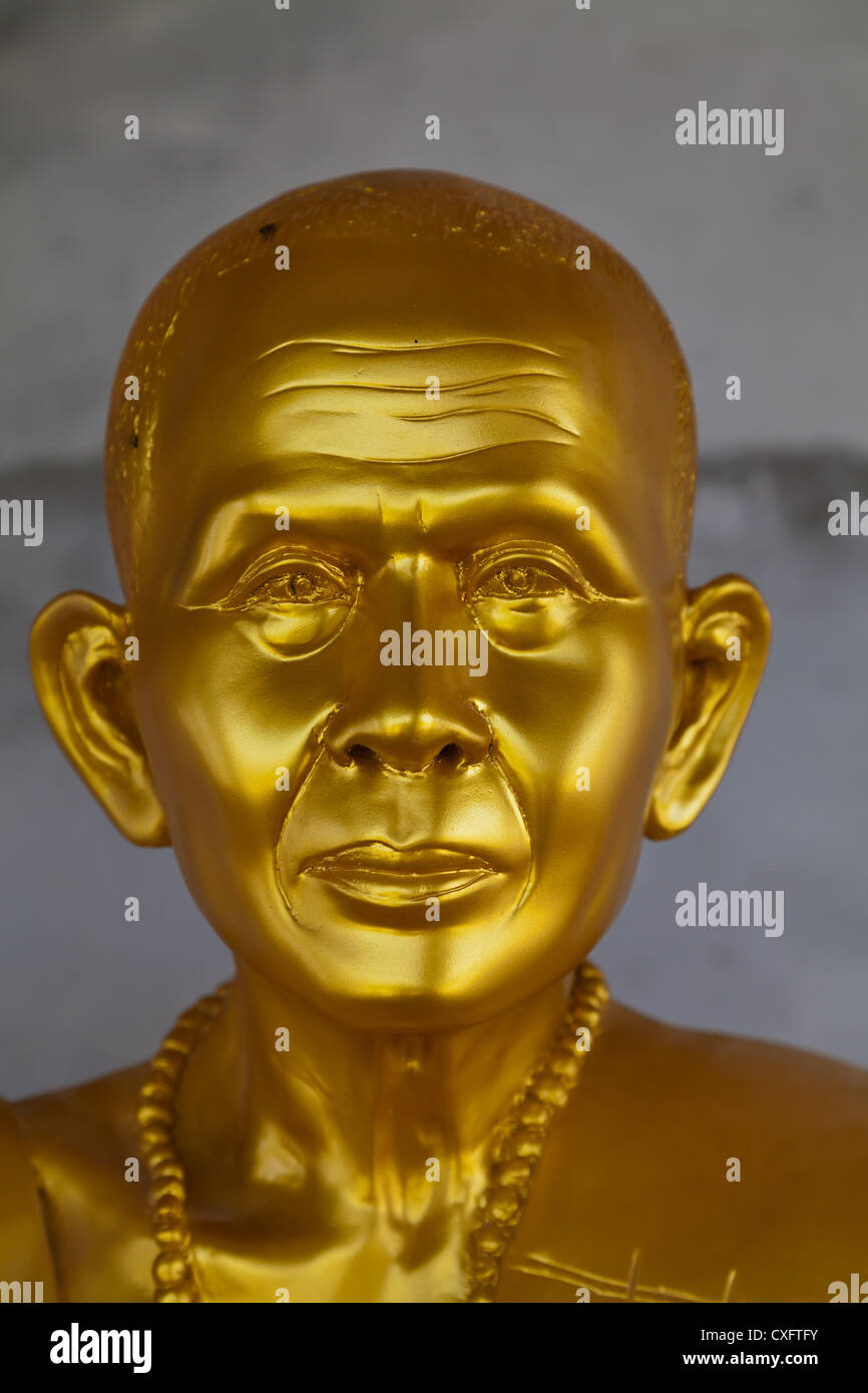 Golden Statue at the Temple of the Big Buddha on Phuket Stock Photo - Alamy