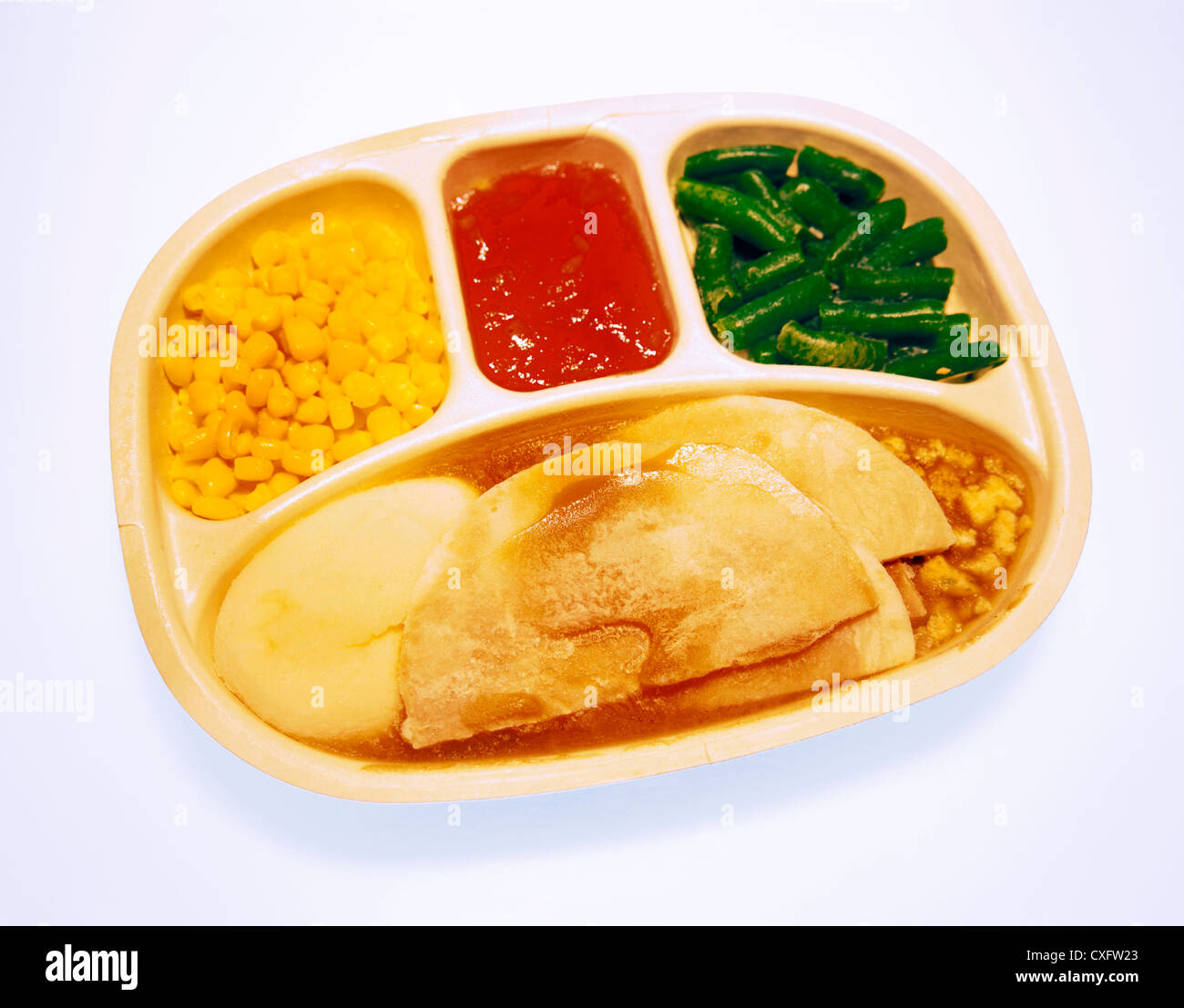 tv dinner - turkey, ©mak Stock Photo - Alamy