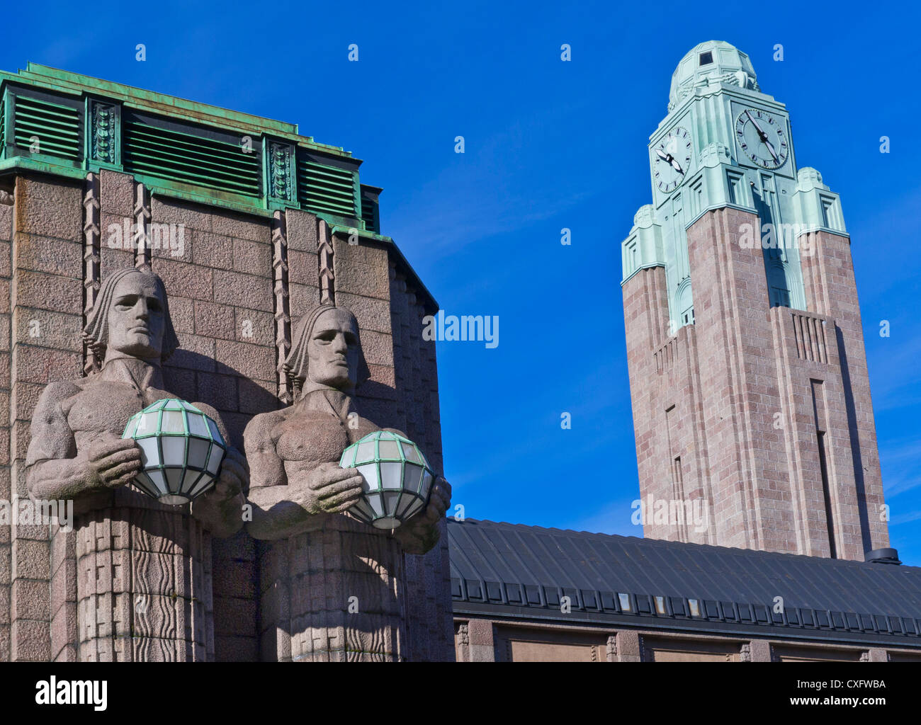 Architecture neo classical clock tower hi-res stock photography and ...