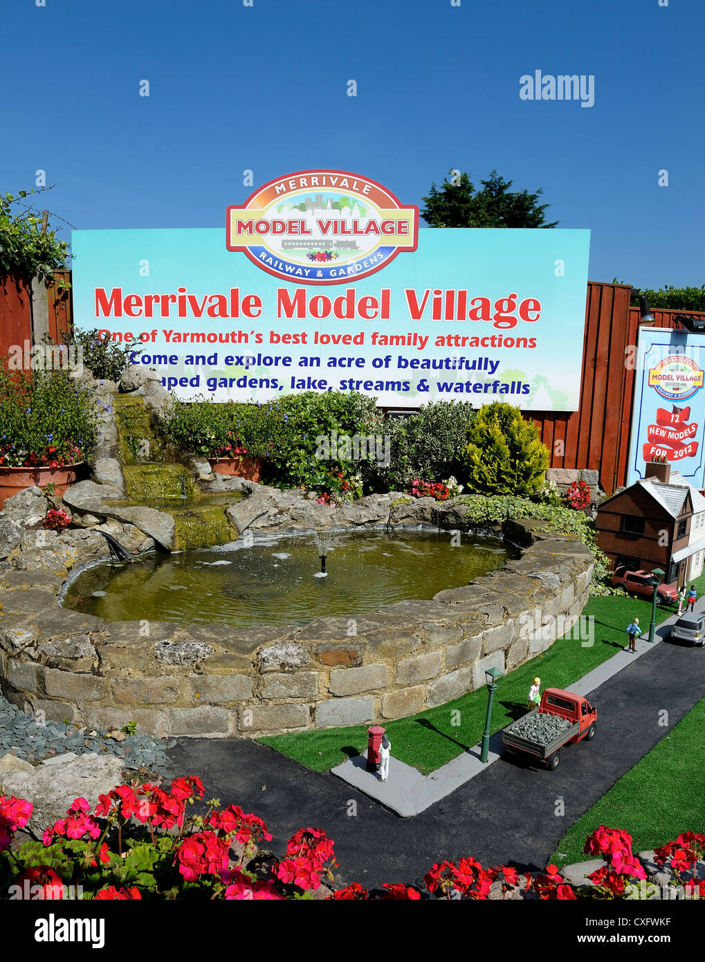 merrivale model village great yarmouth norfolk england uk Stock Photo ...