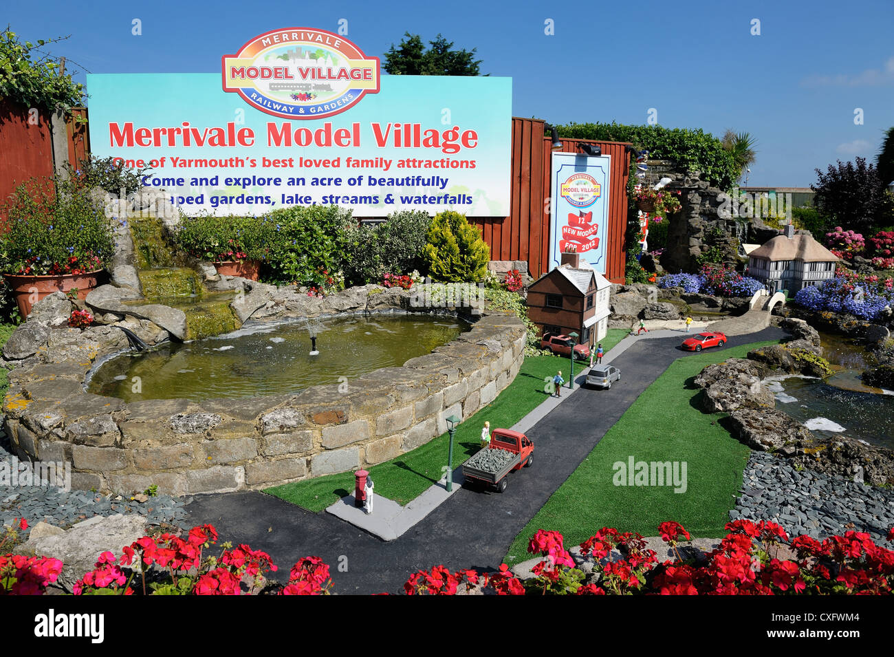 merrivale model village great yarmouth norfolk england uk Stock Photo ...