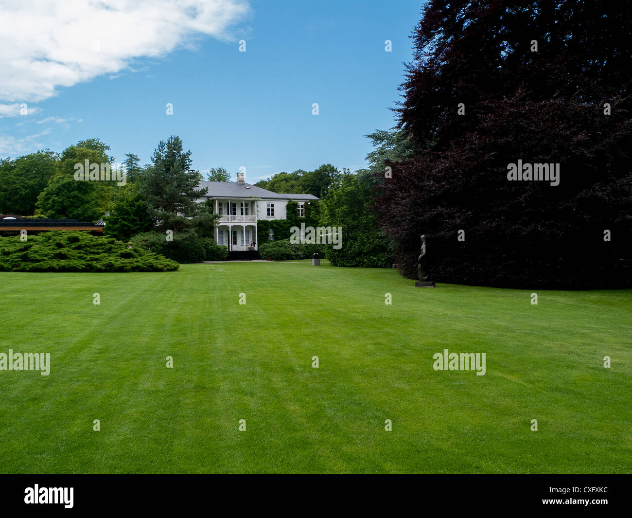 The Louisiana Museum of Modern Art in Denmark Stock Photo - Alamy