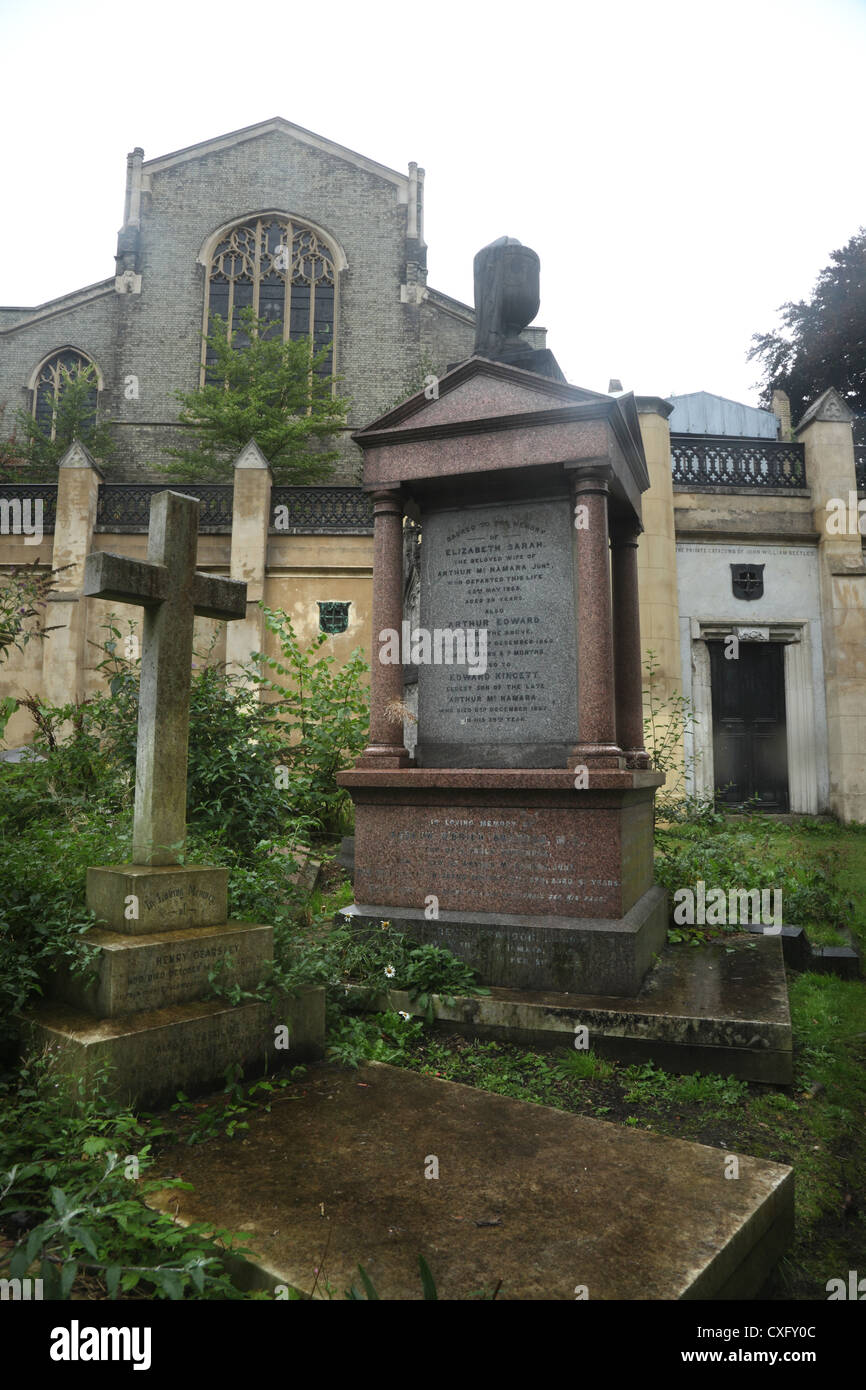 Highgate Cemetery West in London England Stock Photo - Alamy