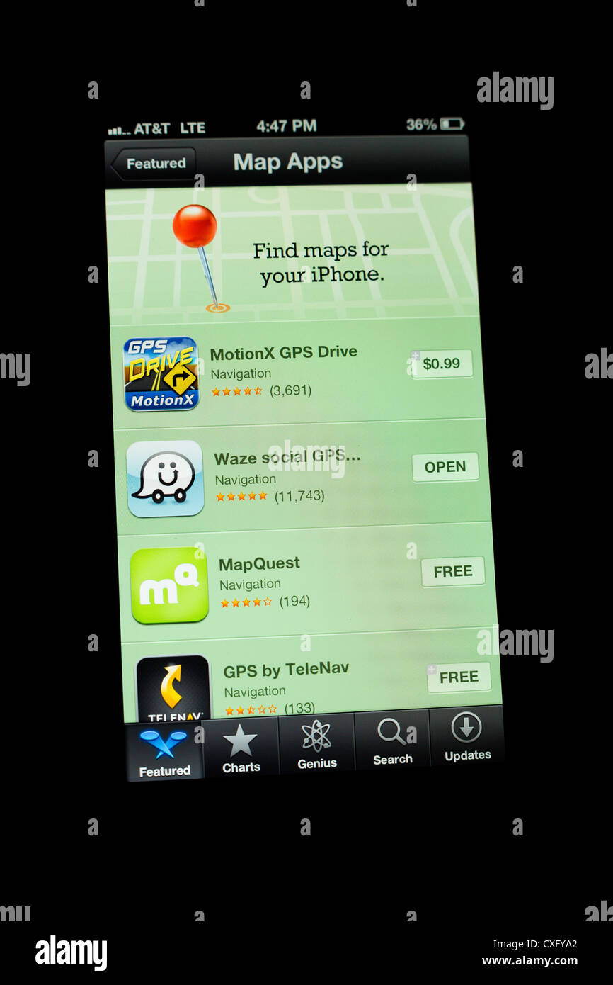 New section of Apple's App store helping with map app selection after ...