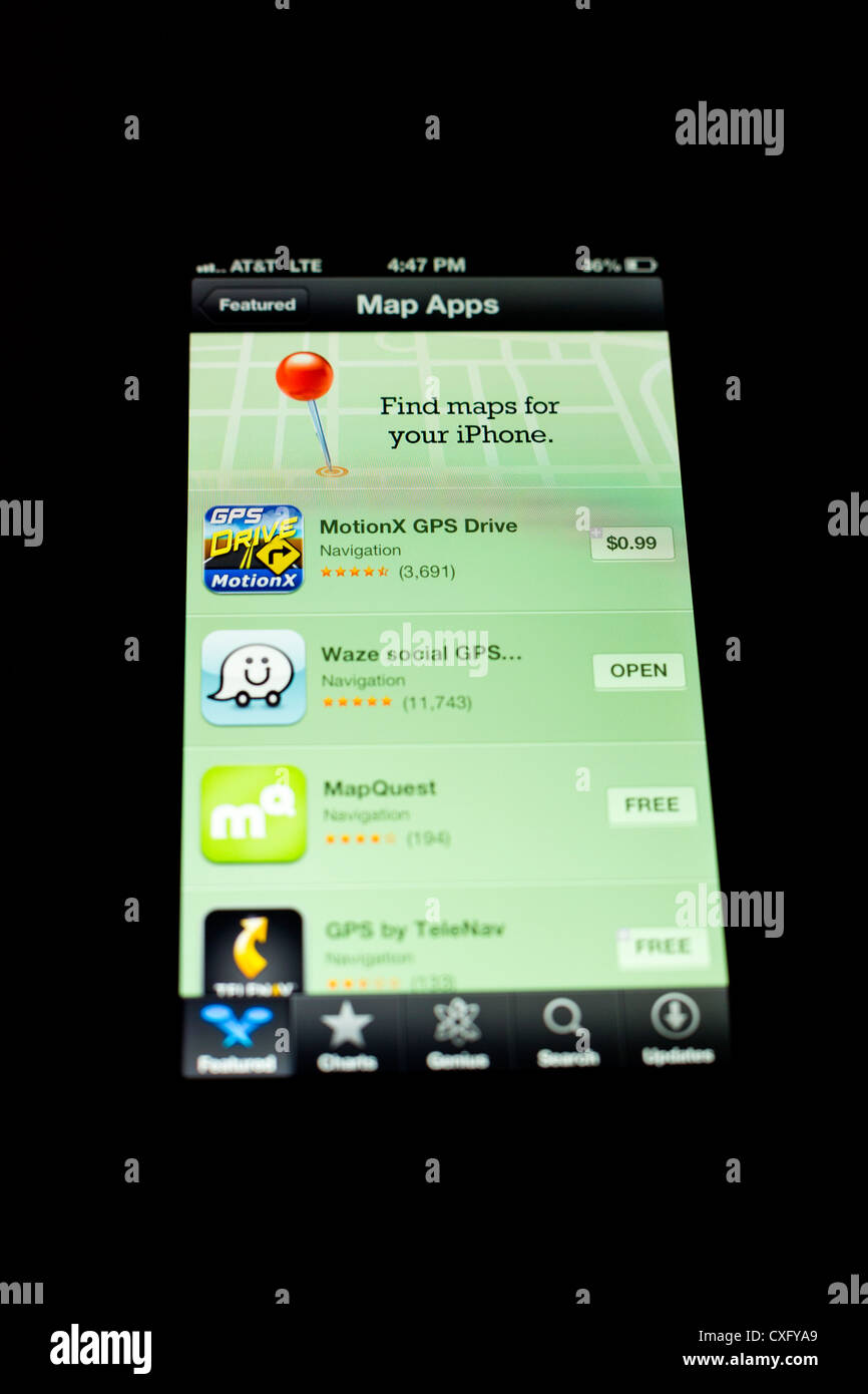 New section of Apple's App store helping with map apps selection after ...