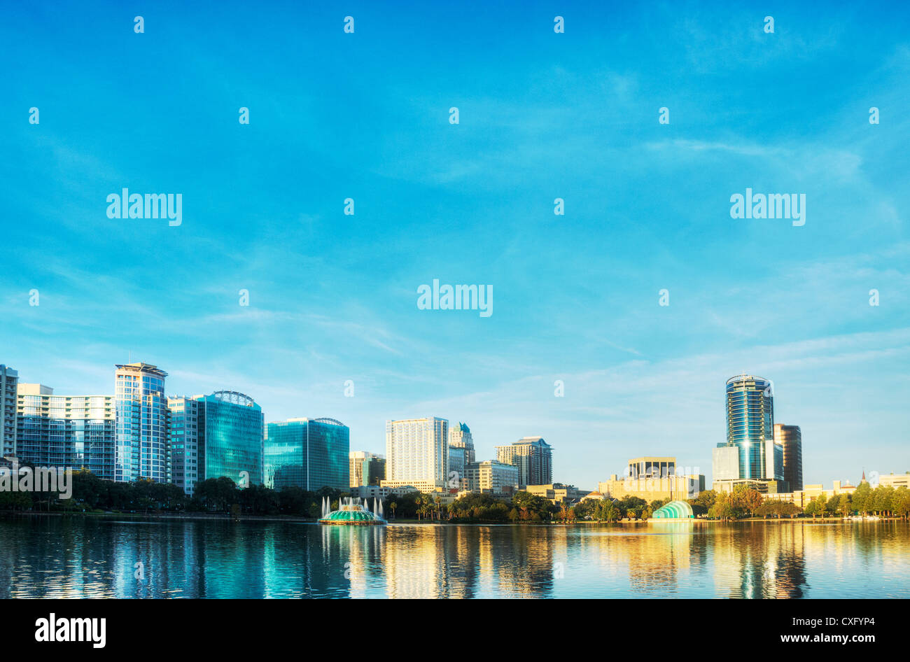 Orlando florida skyline hi-res stock photography and images - Alamy