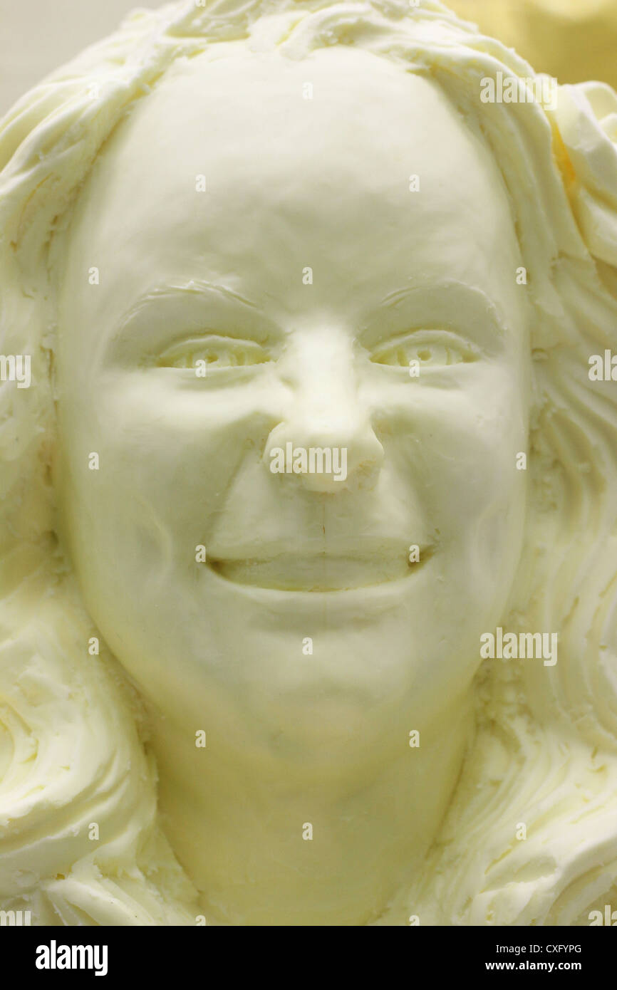 Butter sculpture hi-res stock photography and images - Alamy