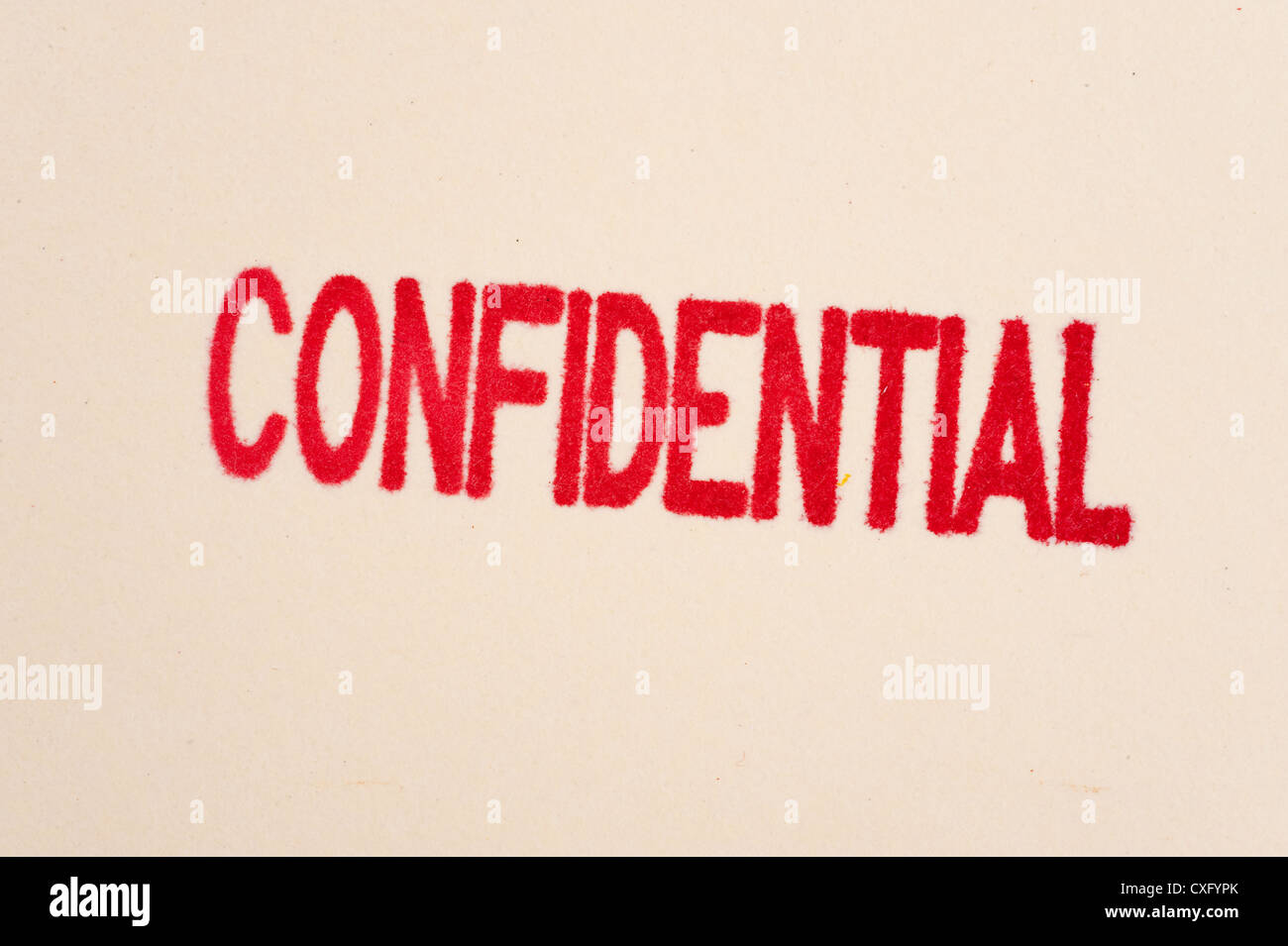 Confidential document hi-res stock photography and images - Alamy