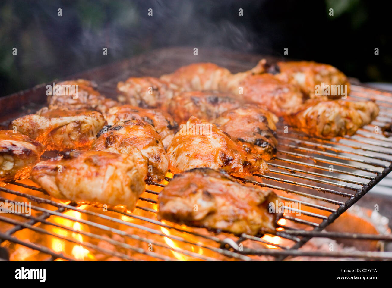Bbq barbecue barbecued hi-res stock photography and images - Alamy