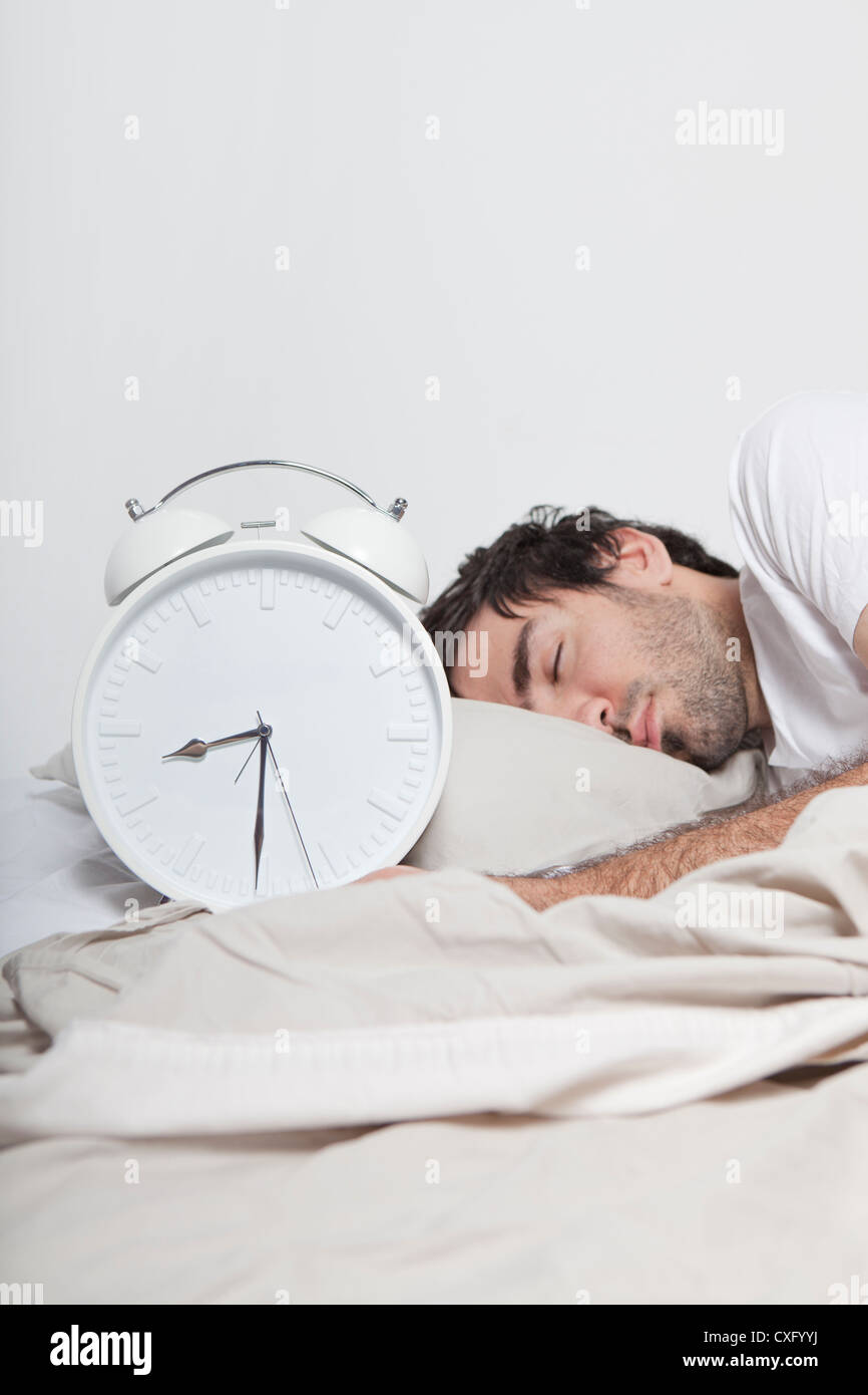 Big Clock Man High Resolution Stock Photography and Images - Alamy